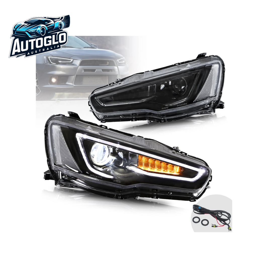 Mitsubishi Lancer LED Headlights & Tail Lights | Mitsubishi Lancer ...
